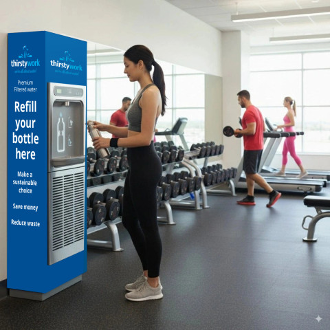 Bottle Filling Stations for Your Workplace - Thirsty Work