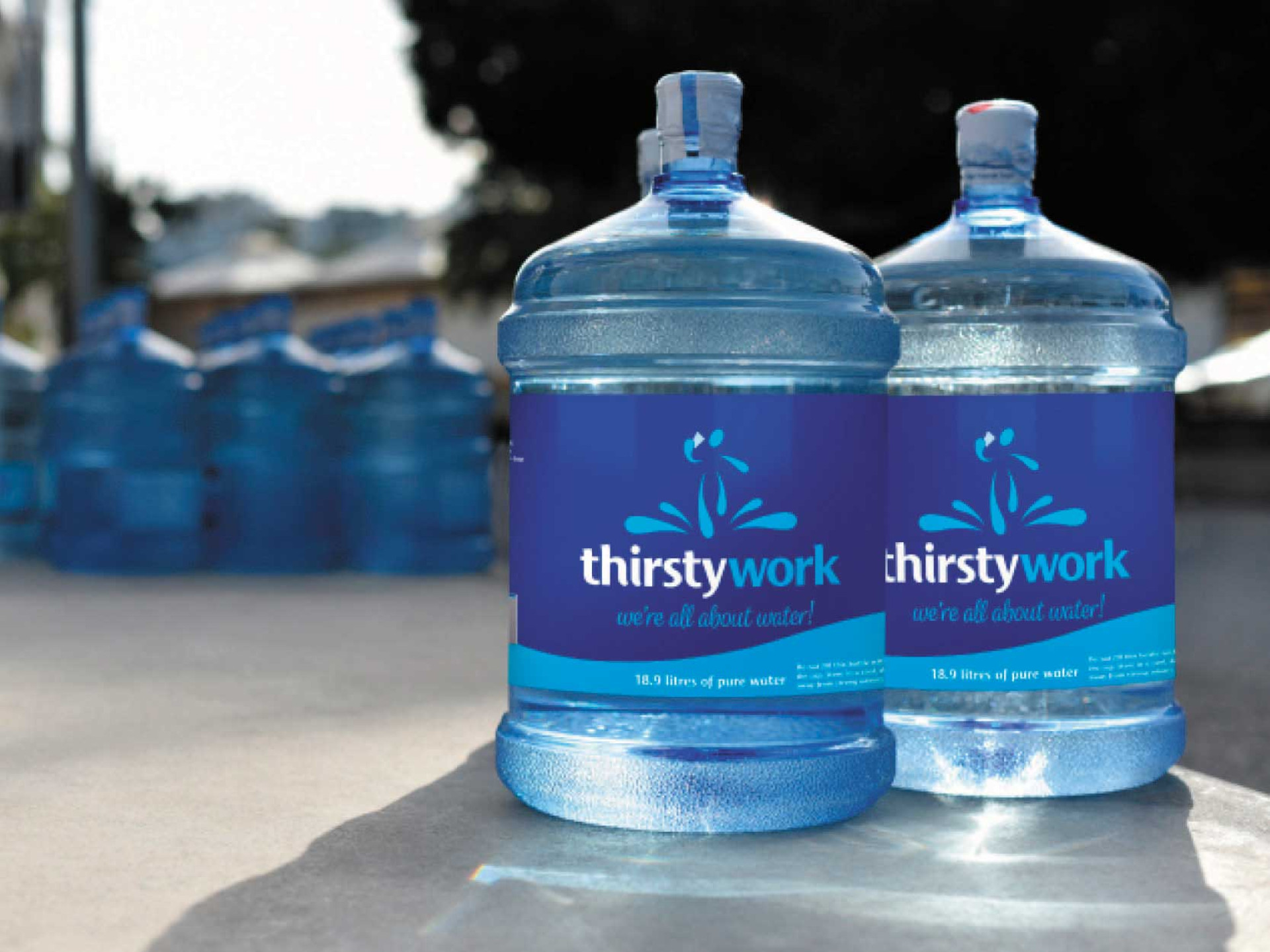 Water Dispensers for Festivals and Events | Thirsty Work