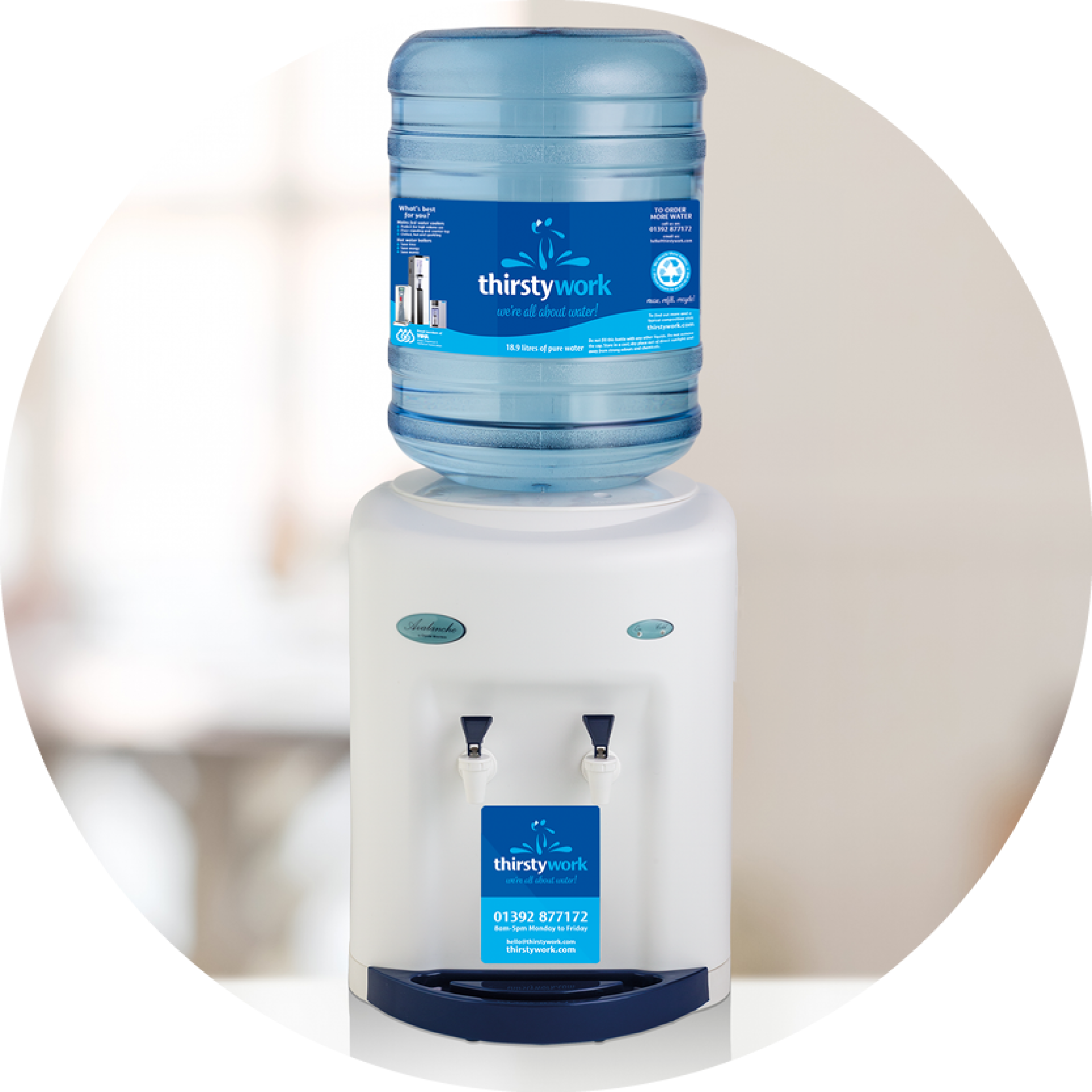 Water Coolers For Your Workplace | Thirsty Work