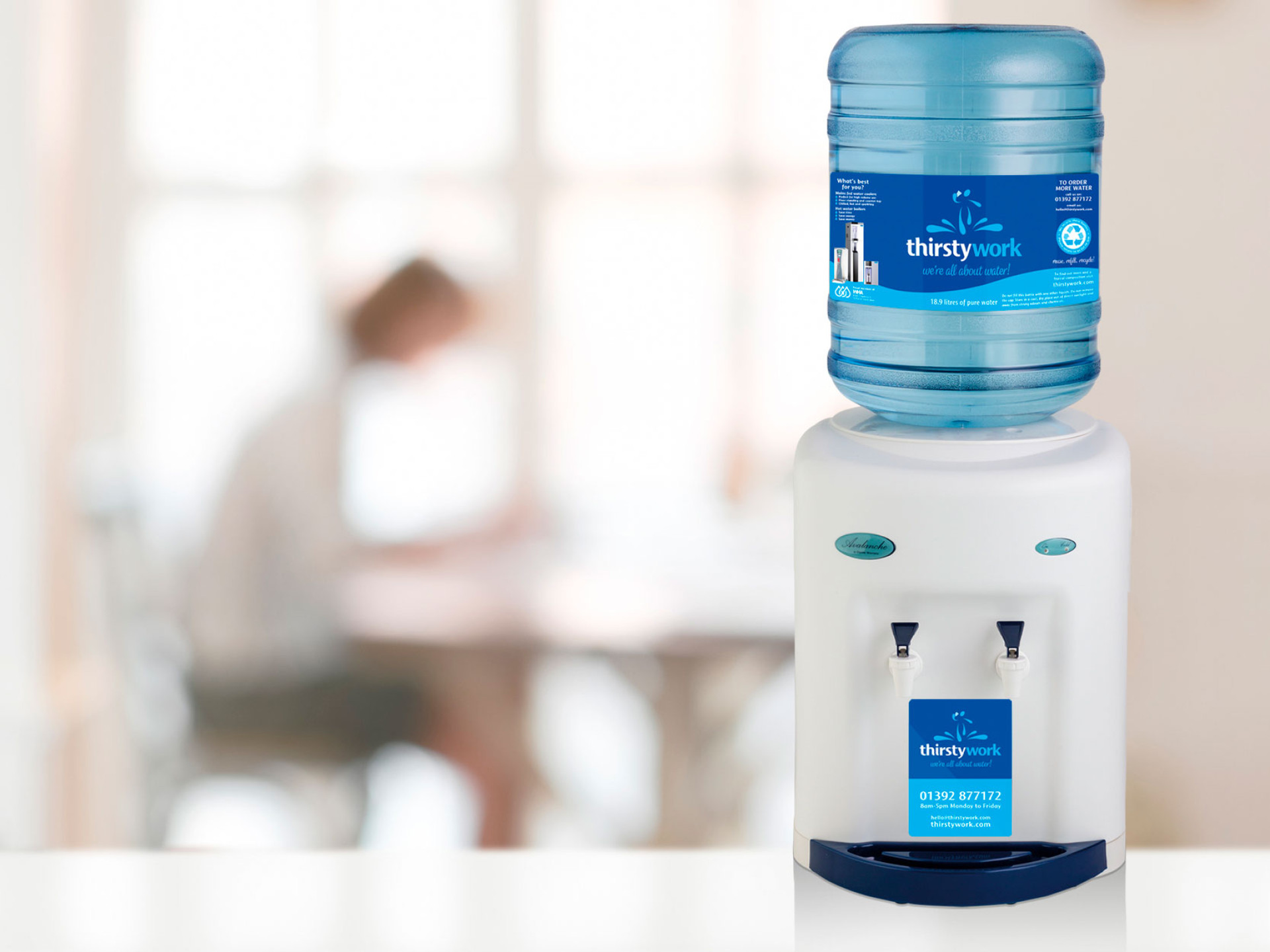 Water Coolers & Dispensers for Small Businesses | Thirsty Work