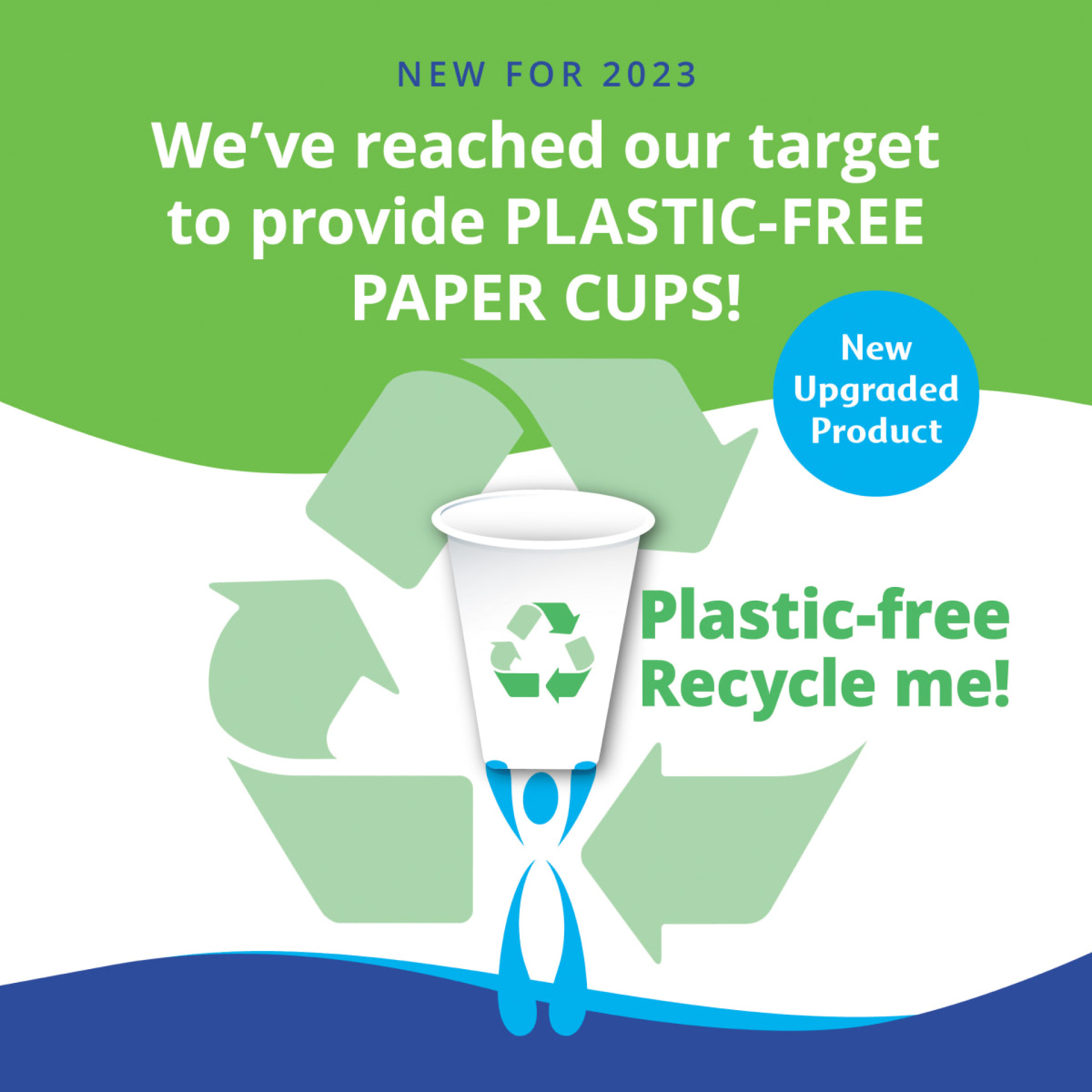 7oz Recyclable Paper Cups | Product | Thirsty Work