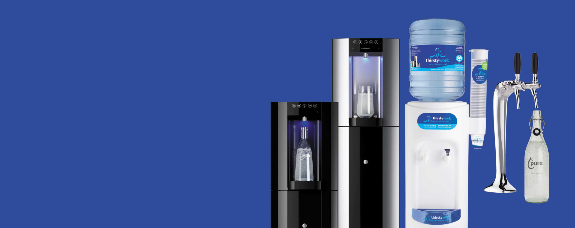 Thirsty Work | Water Coolers & Hot Water Dispensers